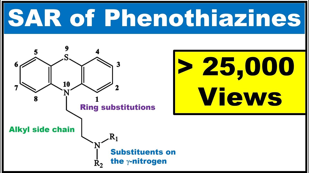 SAR of Phenothiazines. - YouTube