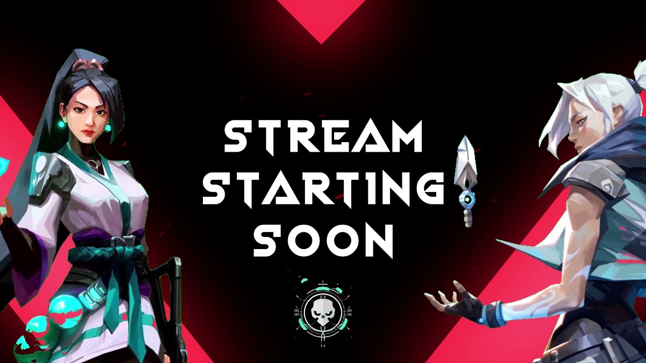 Stream Starting Soon Template #valorant - YouTube