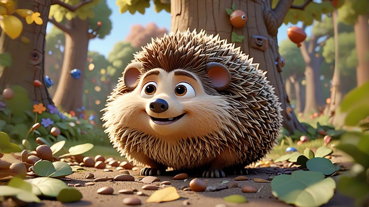 Hedgehog Had a Hiccup Day 🦔😅 | Fun Learning Story for Kids | Preschool ...