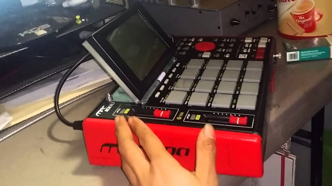 MPC Tilt XLCD for MPC1000 - YouTube
