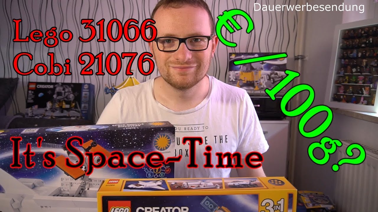 LEGO 31066 und Cobi 21076 - Space Shuttle - Review, Vergleich ...