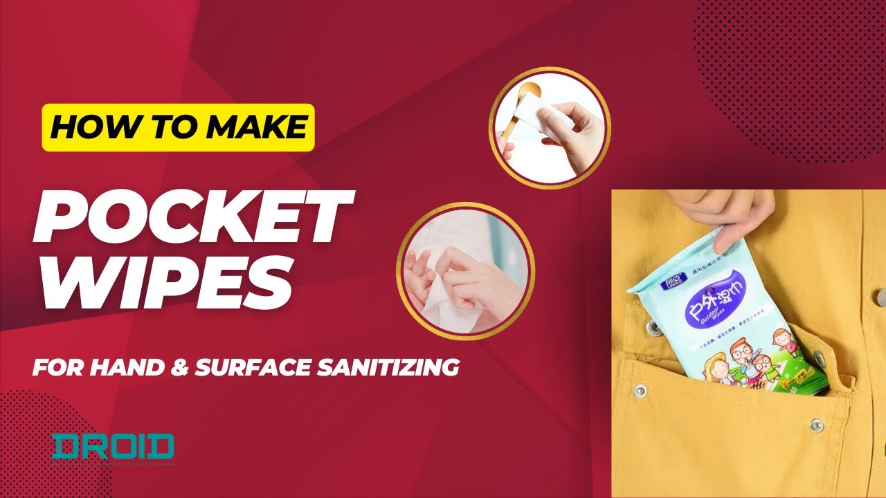 How Are Pocket-sized Wet Wipes Made_ by DROID Wet Tissue Machine_(2024 ...