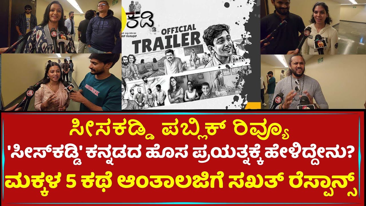 'ಸೀಸ್ ಕಡ್ಡಿ' ಕನ್ನಡದ ಹೊಸ ಪ್ರಯತ್ನಕ್ಕೆ ಹೇಳಿದ್ದೇನು? | Sees Kaddi | Public ...