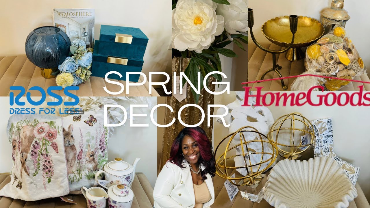 HOMEGOODS FINDS/ SPRING 2024 Decor Haul/ HomeGoods Finds #homedecor # ...