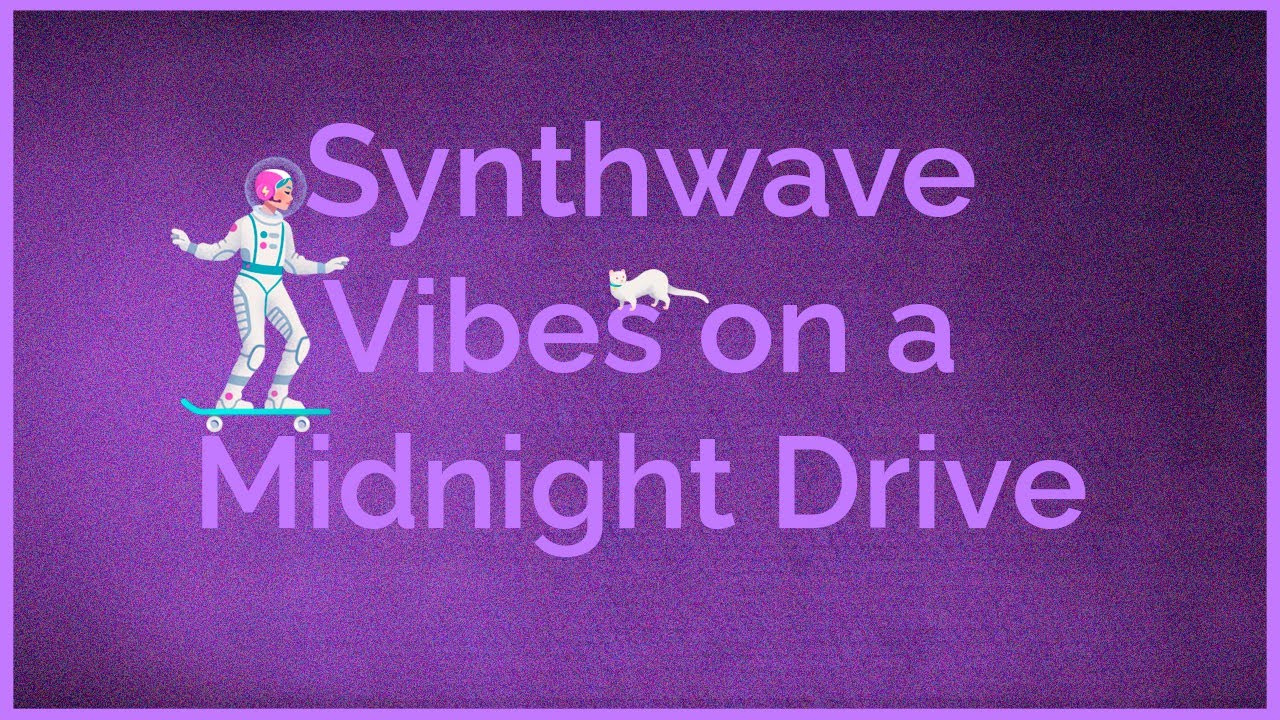 Retro City Nights: Embracing the Synthwave Vibes on a Midnight Drive ...