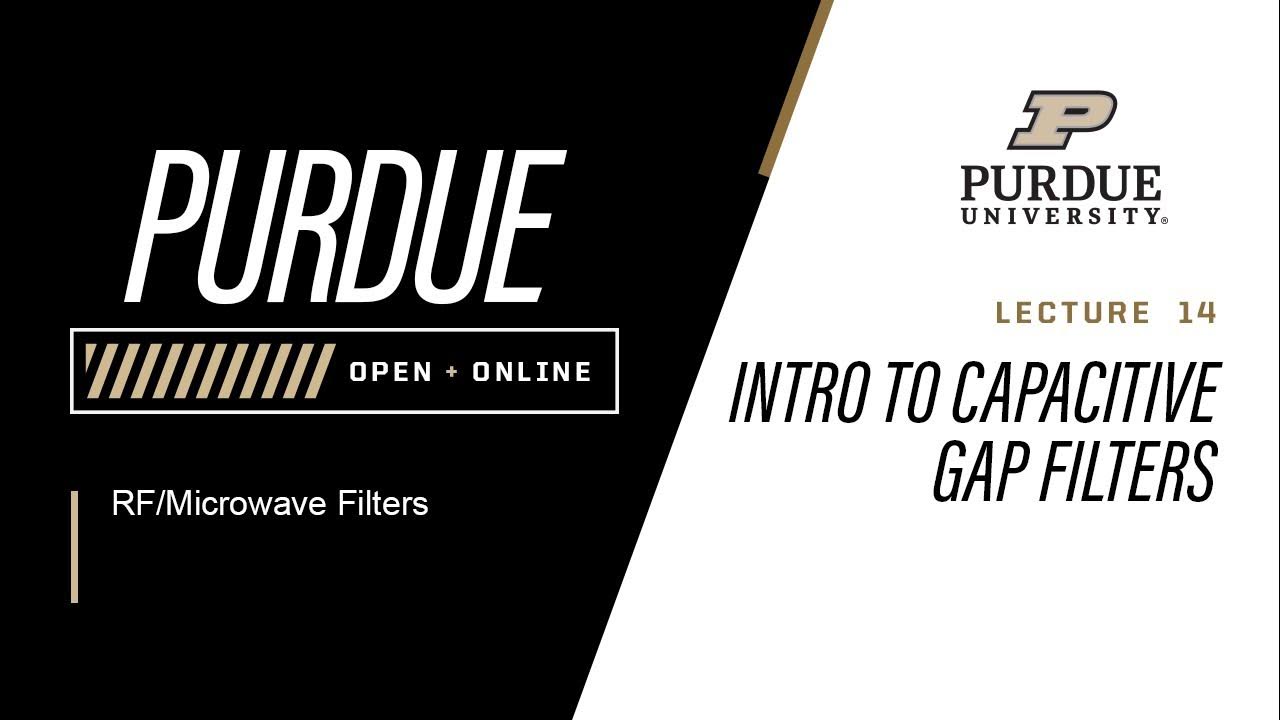 RF/Microwave Filters | Lecture 14 - Intro to Capacitive Gap Filters - YouTube