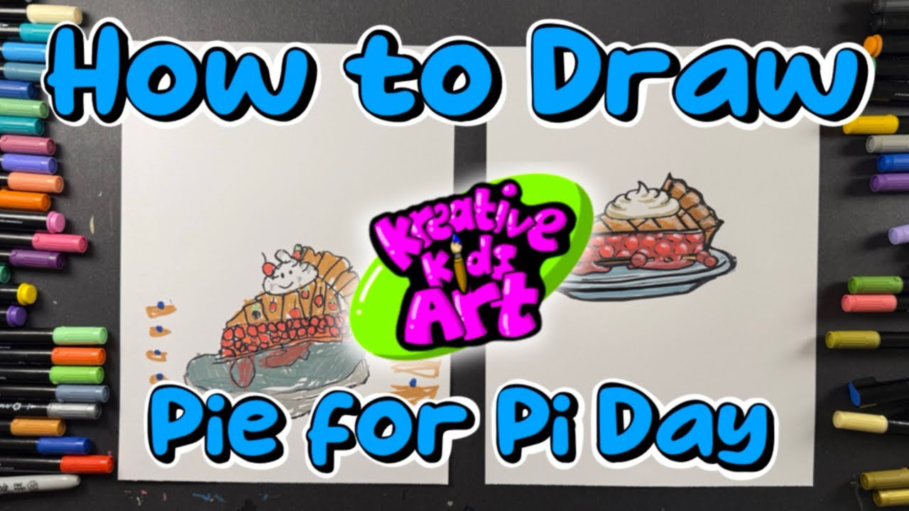 How to Draw Pie for Pi Day - YouTube
