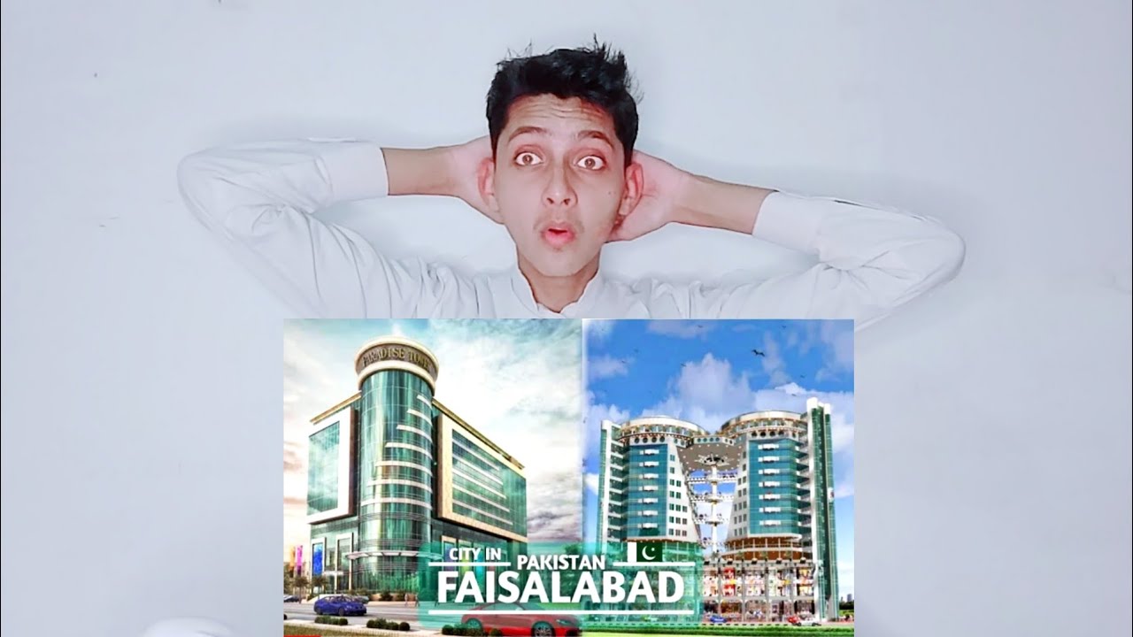 React To Faisalabad City Drone View _-_ Faisalabad City Skyline | indian reaction || - YouTube
