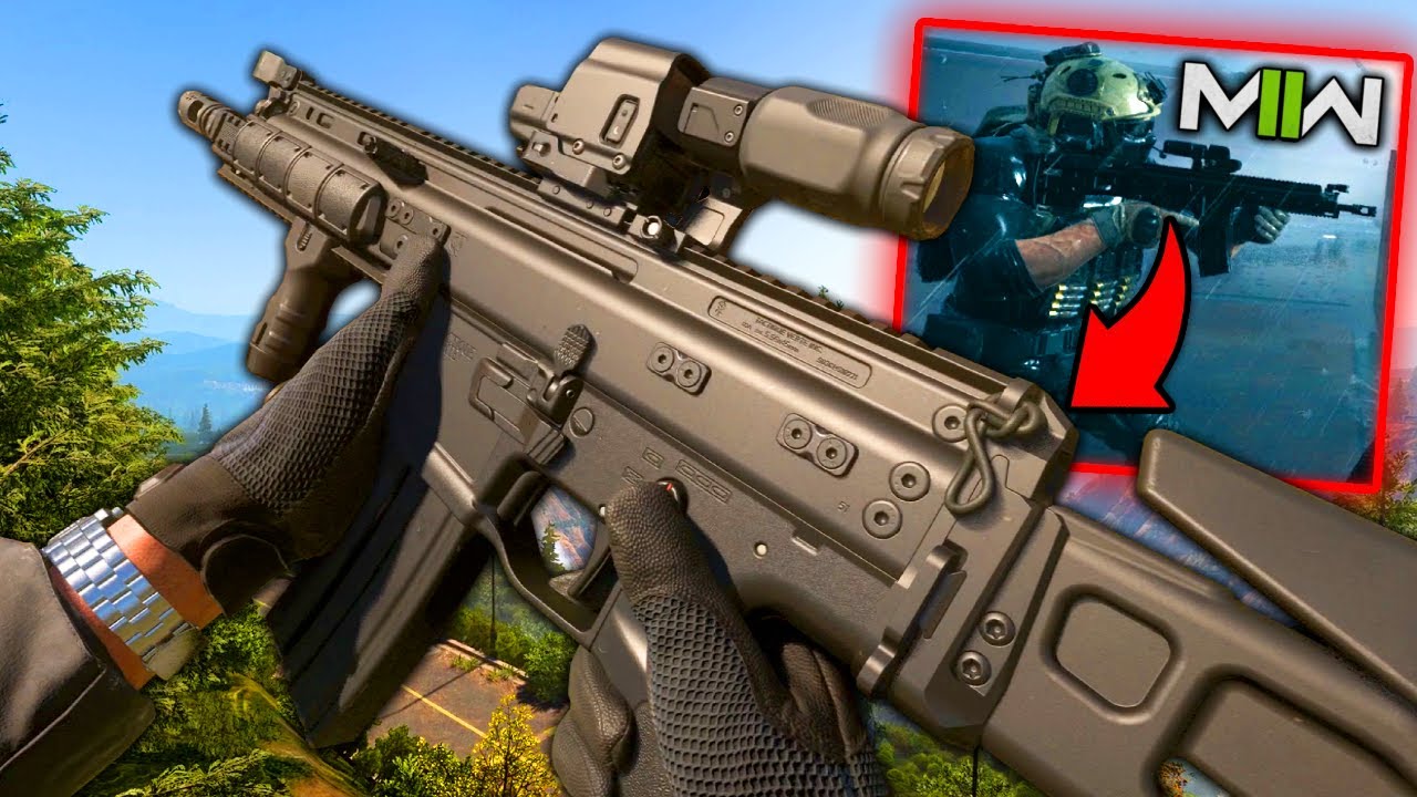 Recreate the Shadow Company SCAR-L CQC (TAQ-56) in Modern Warfare 2 ...
