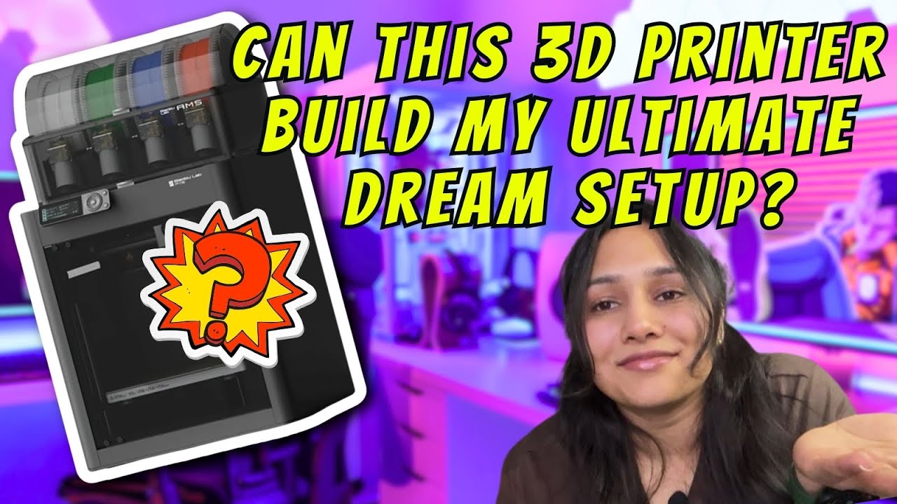 Building my dream gaming setup: The plan to 3D print it all! - YouTube