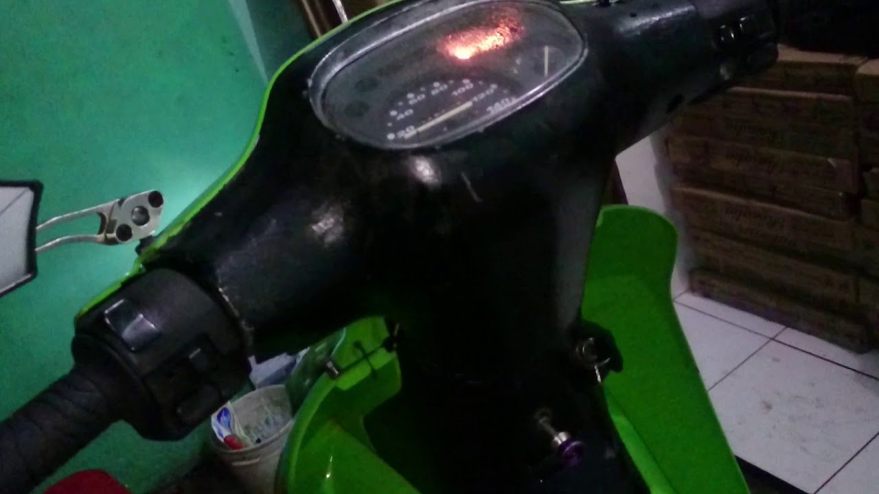Modifikasi blitz r pemula - YouTube