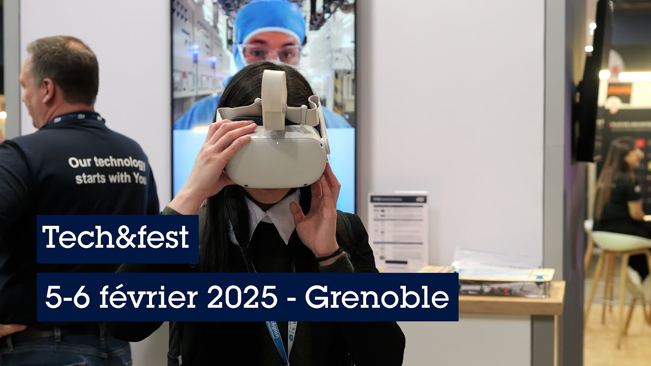 STMicroelectronics à Tech&Fest Grenoble 2025 - YouTube