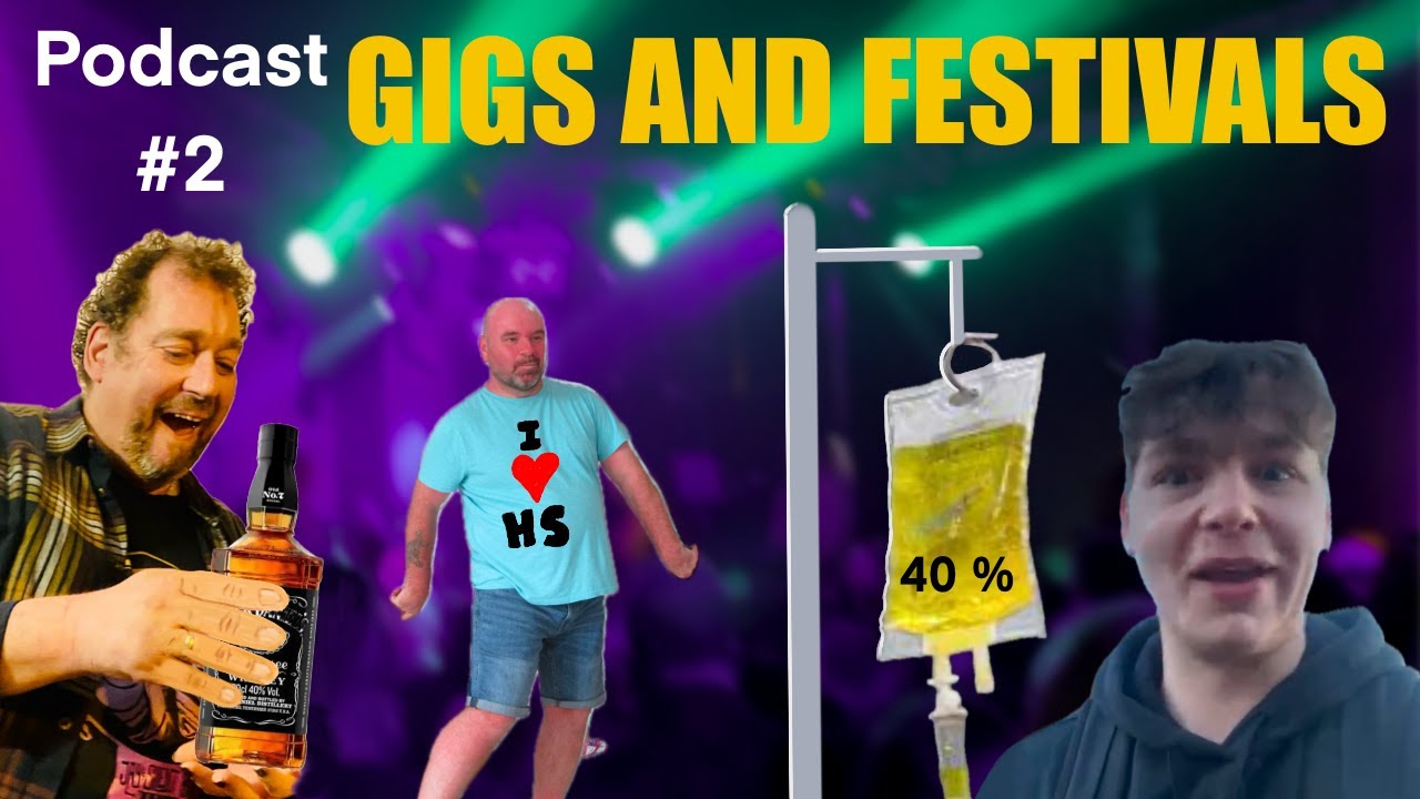 Podcast #2 GIGS AND FESTIVALS, DOWNLOAD FESTIVAL STORIES AND CHAT - YouTube