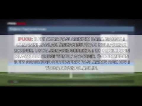 PES 2016 - KONAMİ- Oyun ayarları!