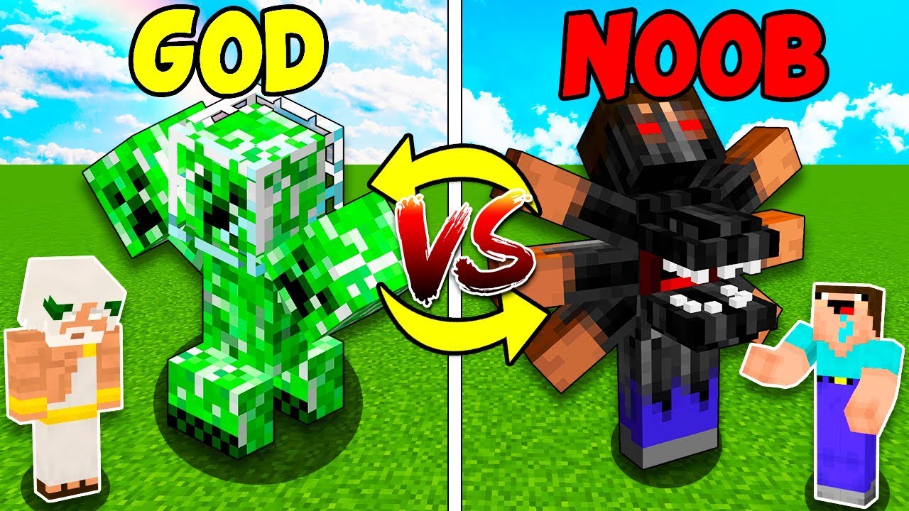 Minecraft battle: FAMILY BOSS FIGHT CHALLENGE - NOOB vs GOD in ...