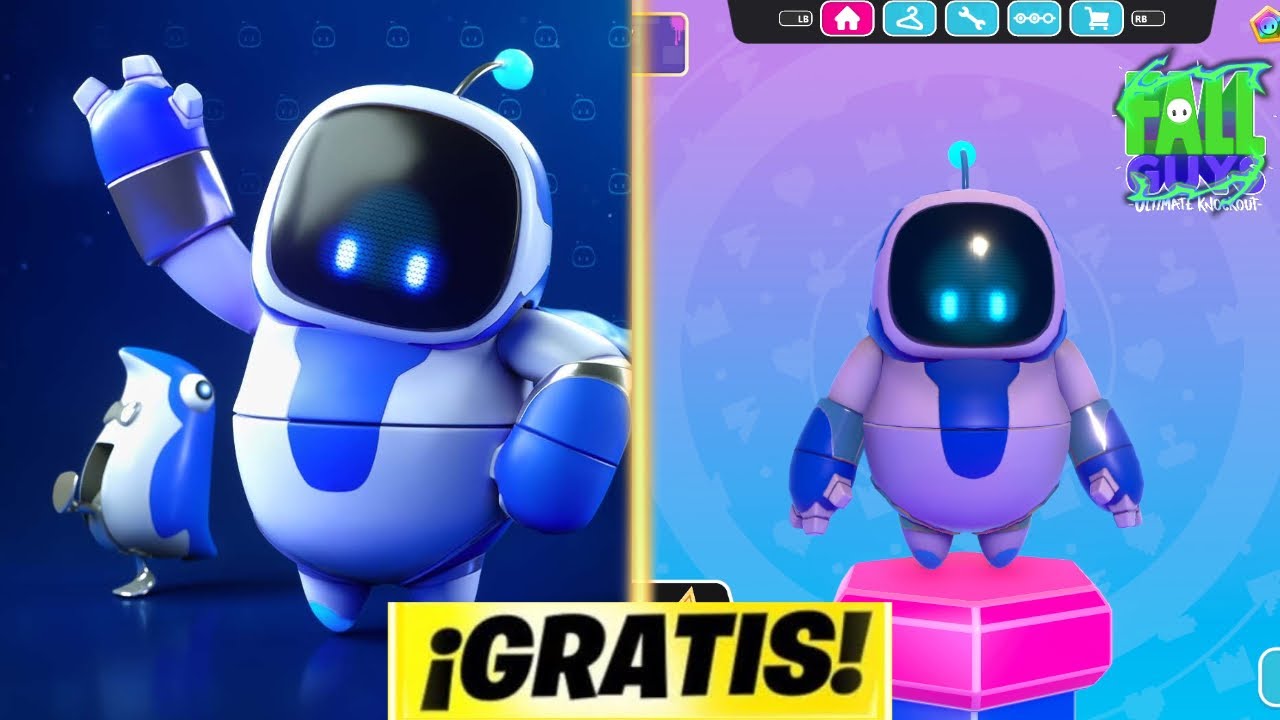 AHORA! CONSIGUE *GRATIS* LA SKIN DE ASTRO BOT EN FALL GUYS🎁 SKIN GRATIS ...