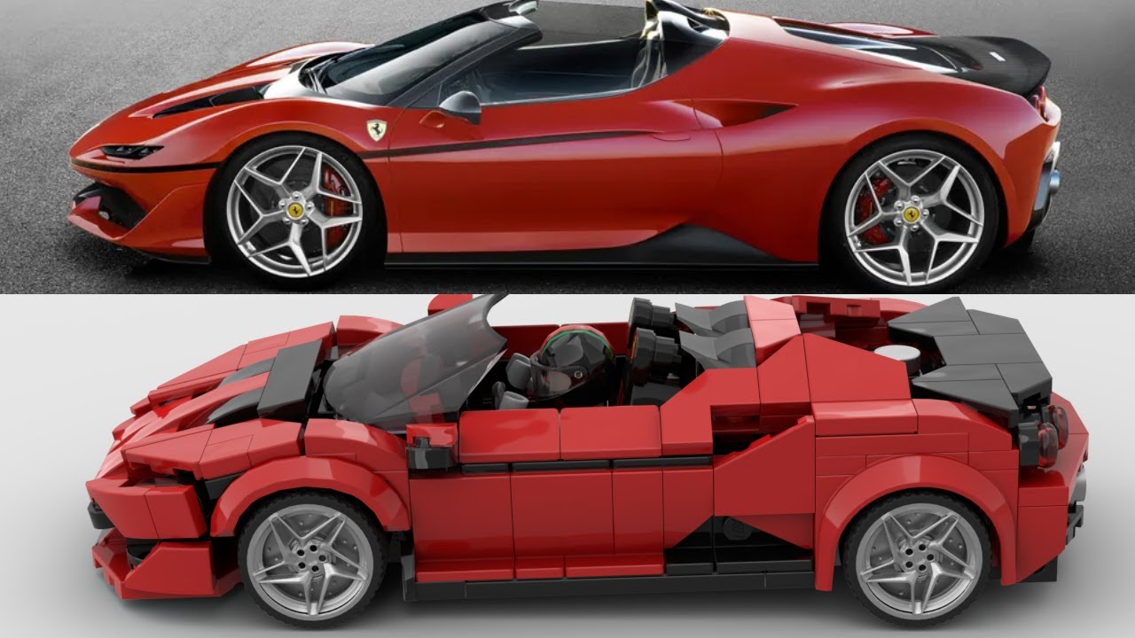 Lego Speed Champions MOC：Ferrari J50 - YouTube
