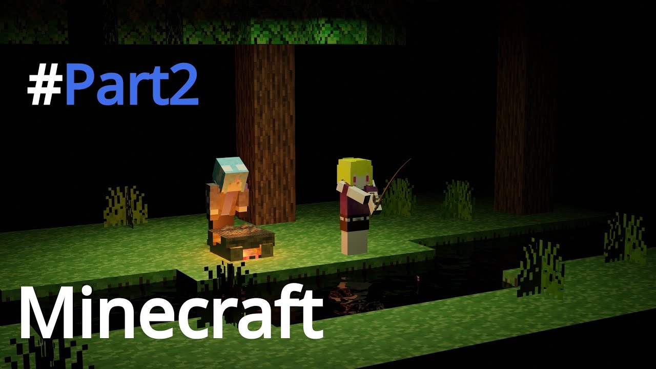 [てとLenマイクラ] 二人の拠点！！ えっ？！資材が足りな・・・？ [part2] - YouTube