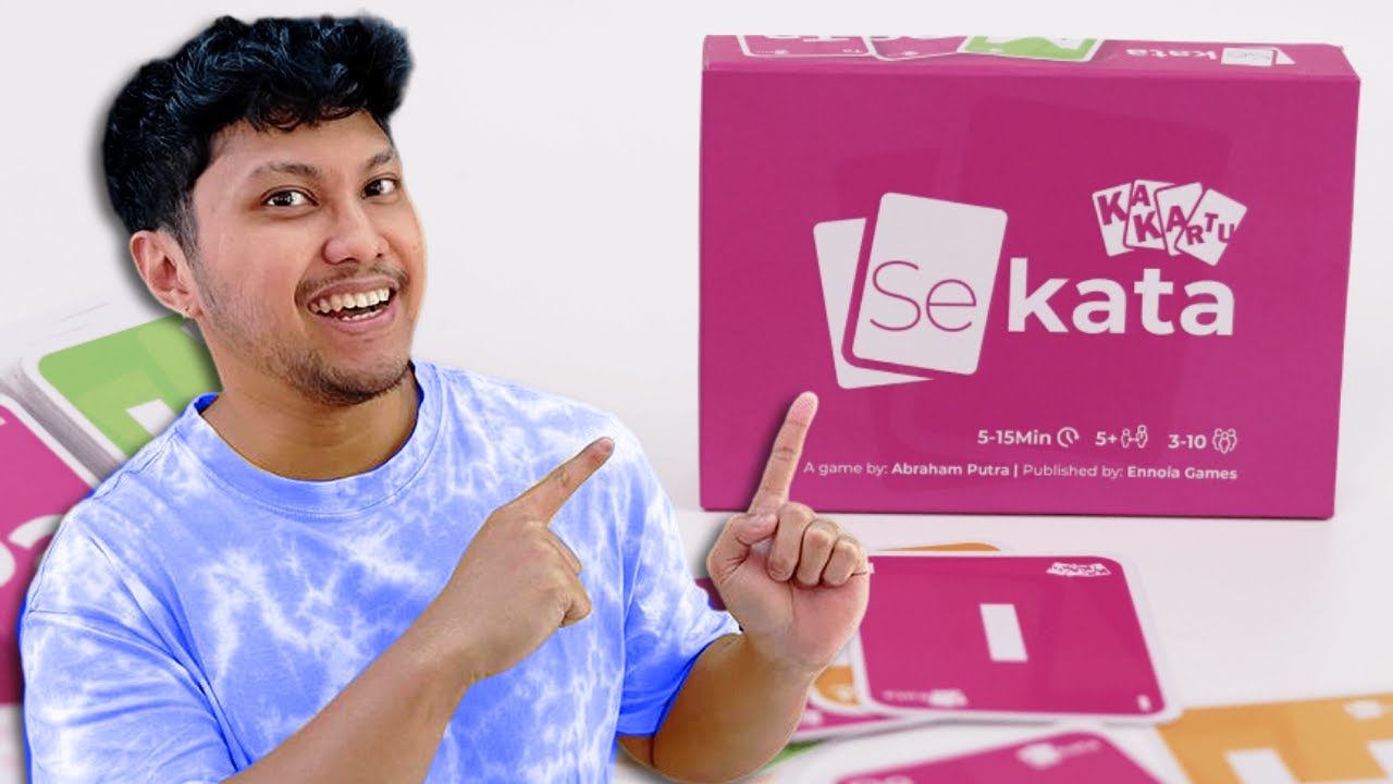 ADU CEPAT SUSUN KATA DENGAN KARTU SEKATA!!! w/ @IndiraKalistha - YouTube