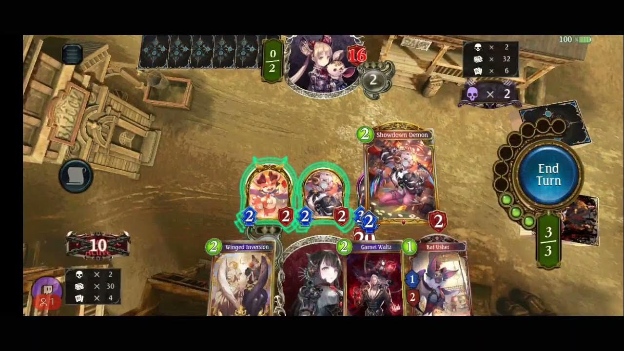 (GM0 6K Unlimited) Handless Blood vs Soultaker Shadow 4 [Shadowverse/Fortune's Hand] - YouTube