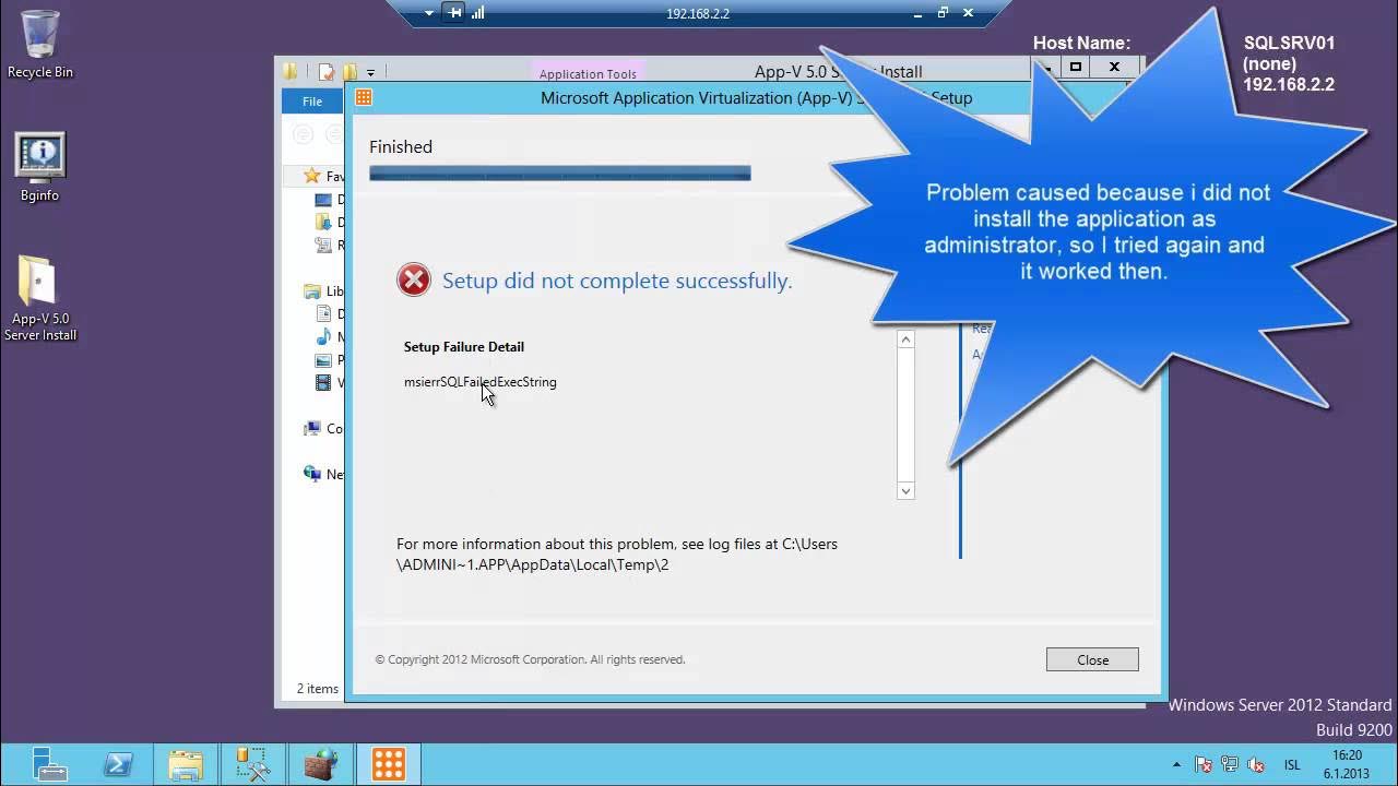 Installing and configuring App-V 5.0 Server - Session 2 - YouTube