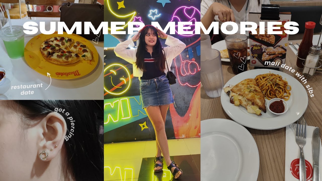 Summer Memories: Crochet 🧶, Getting A Piercing ft. Sibs ☆,1st time ...