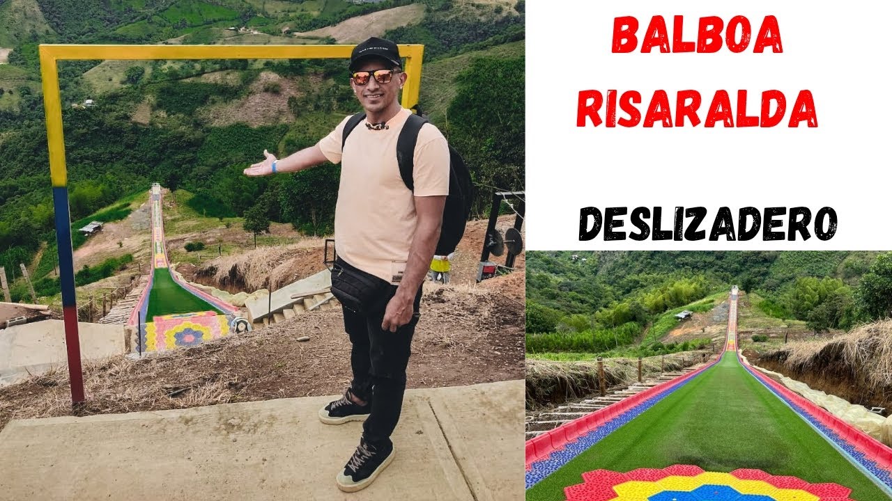 Balboa Risaralda y el deslizadero de 353 mts - YouTube