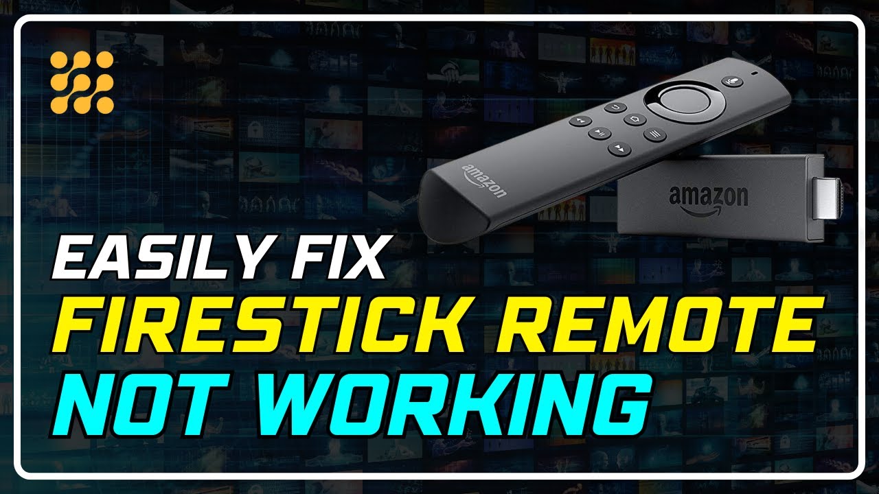 Firestick Remote Not Working? Top Fixes You Need to Try! | Fix Fire TV ...