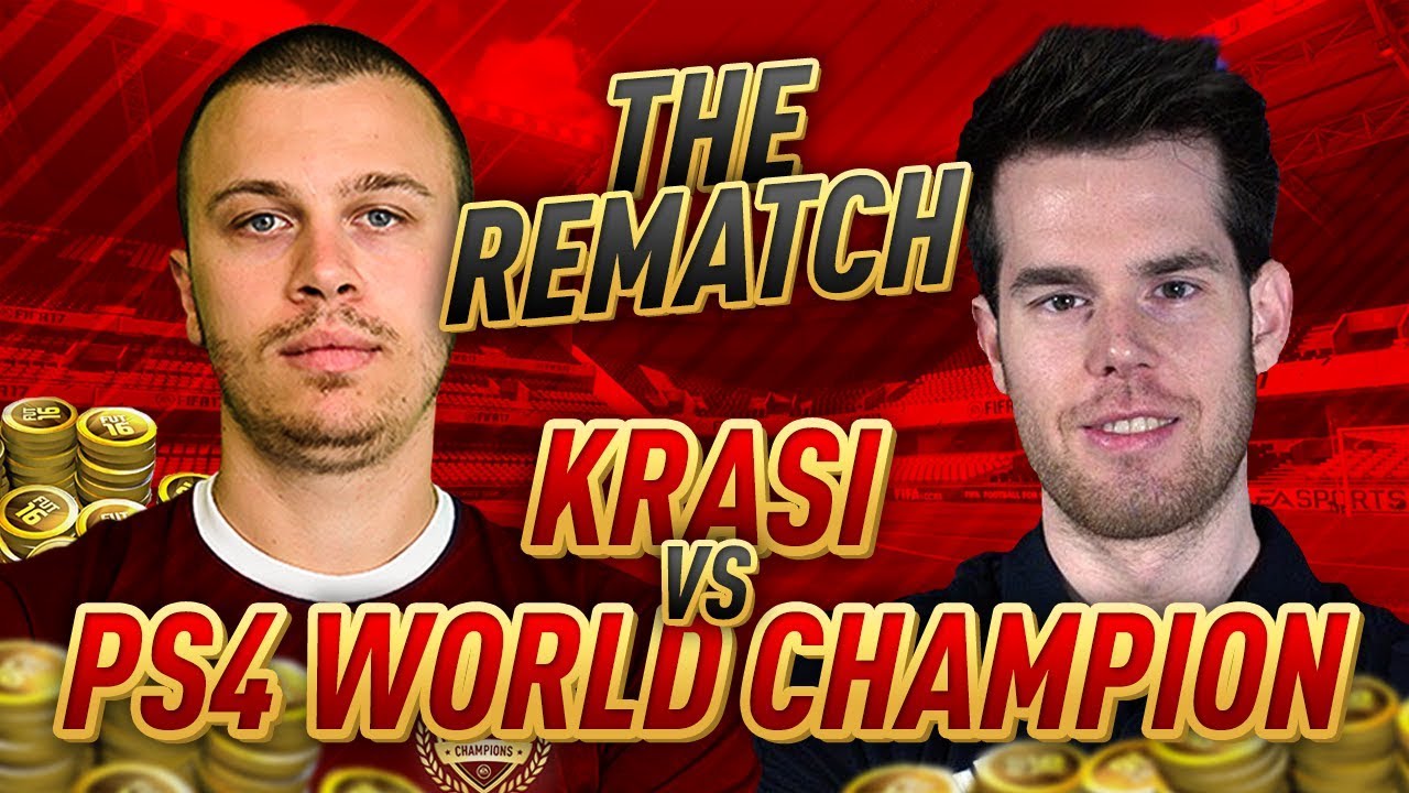 FIFA 17 REMATCH: Krasi vs The Ps4 World Champion - Amazing Ultimate ...