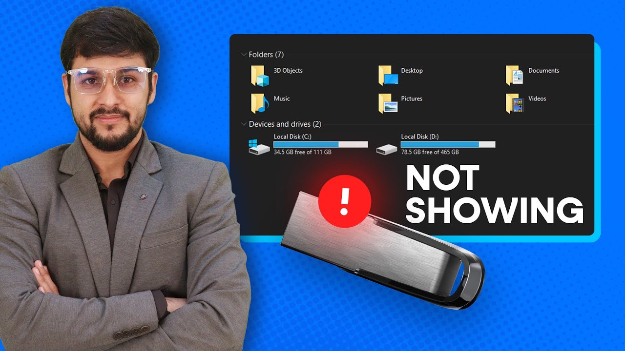 How to Fix Your USB Drive Not Showing Up on Windows - YouTube