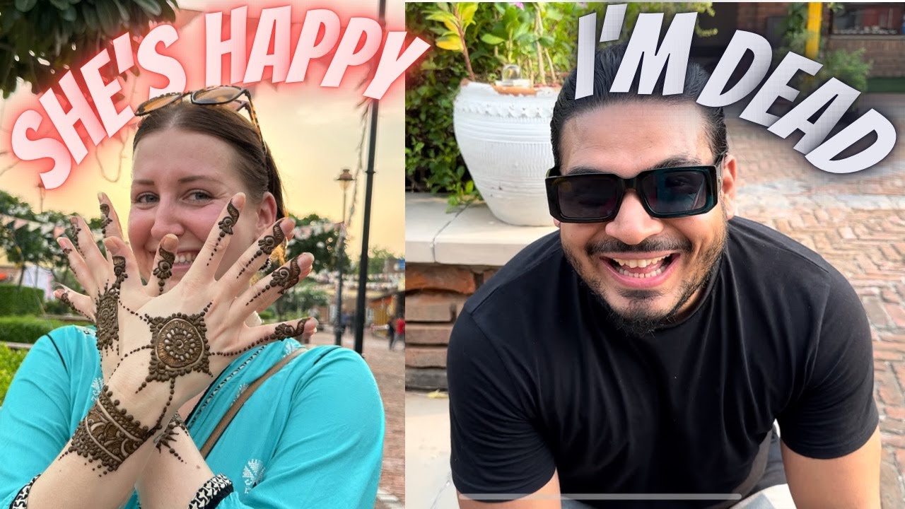 She got Henna and suits in DELHI Haat. #travel #india #delhi - YouTube