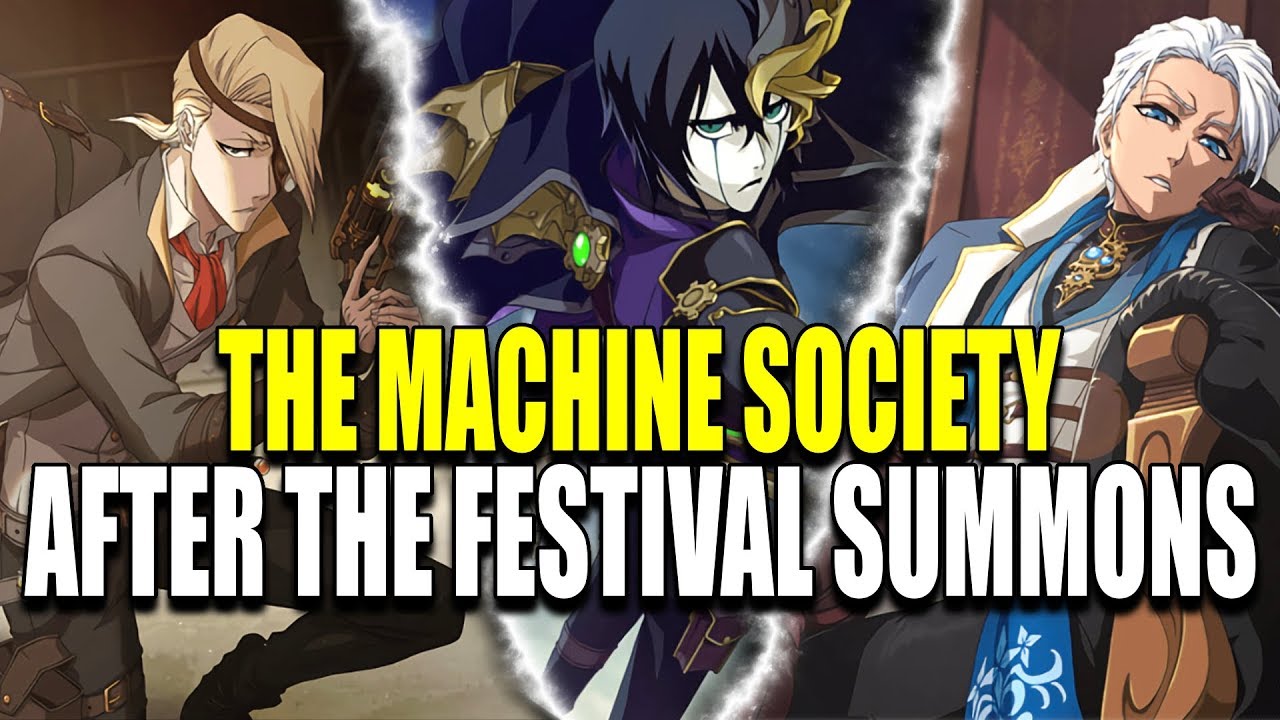 THE MACHINE SOCIETY AFTER THE FESTIVAL SUMMONS 2900 SPIRIT ORBS Bleach ...