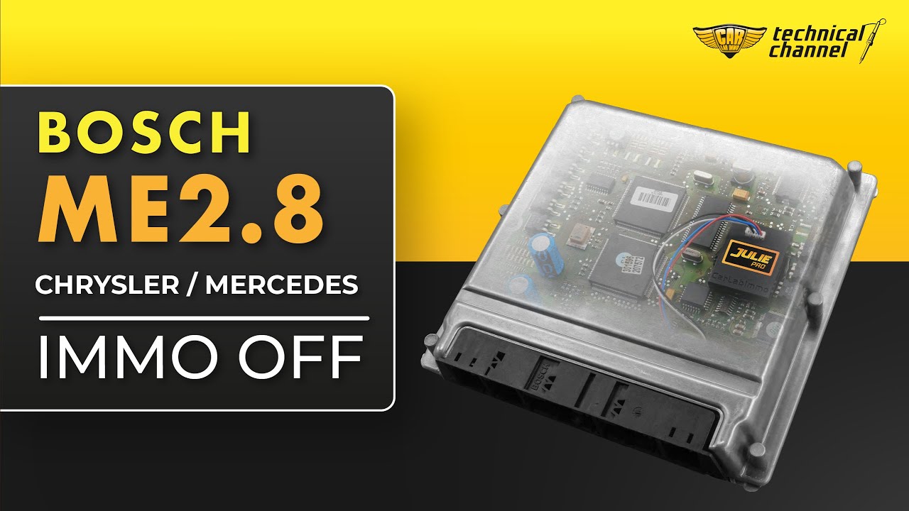 Bosch ME2.8 (Mercedes / Chrysler) IMMO OFF | Julie PRO Emulator ...
