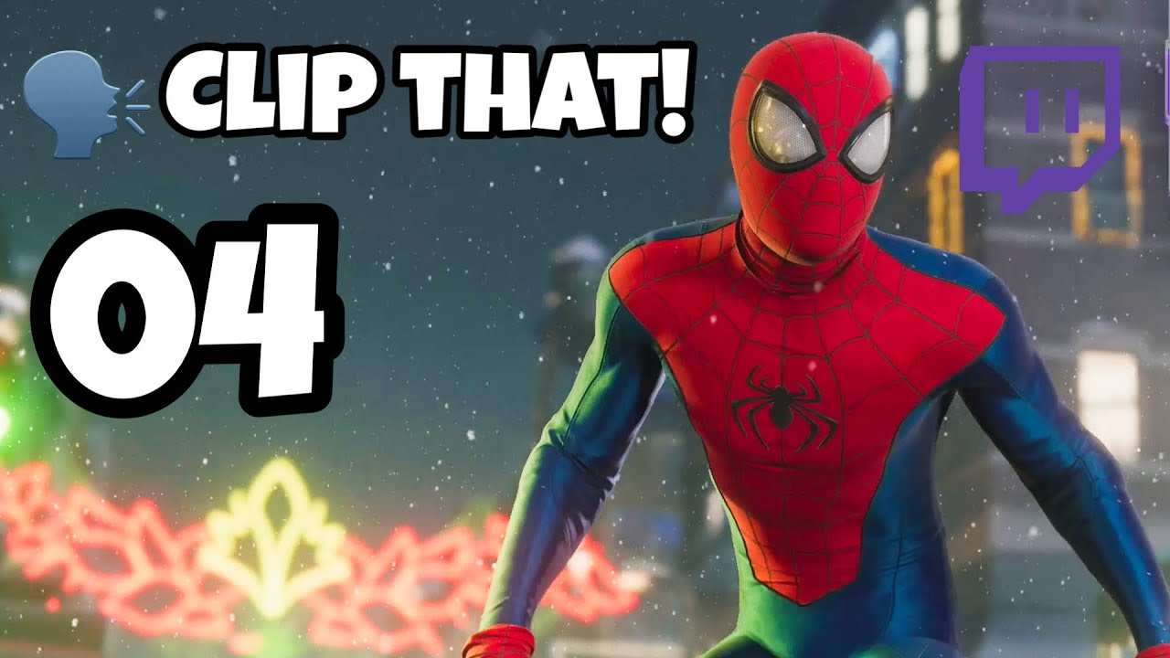 SPOODERMAN GOES LIVE ON TWITCH! Spiderman Miles Morales PS5 Part 4 ...