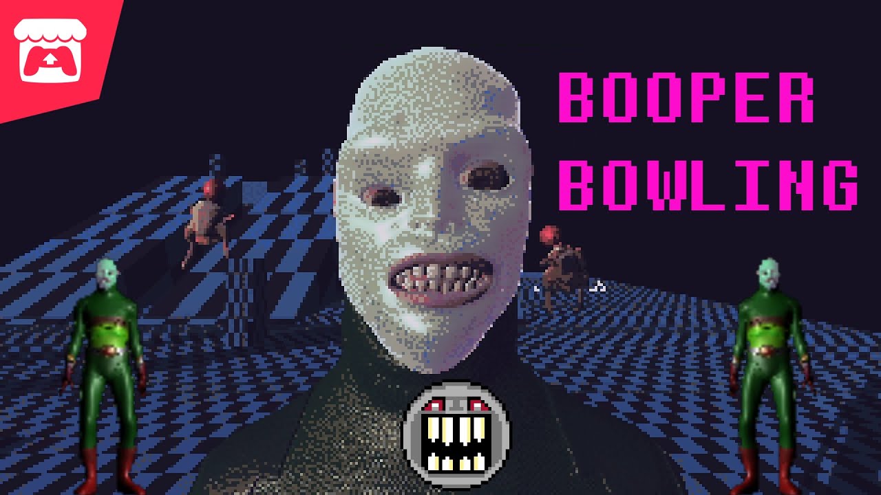 BOOPER BOWLING - A reverse first person bowling booper! - YouTube