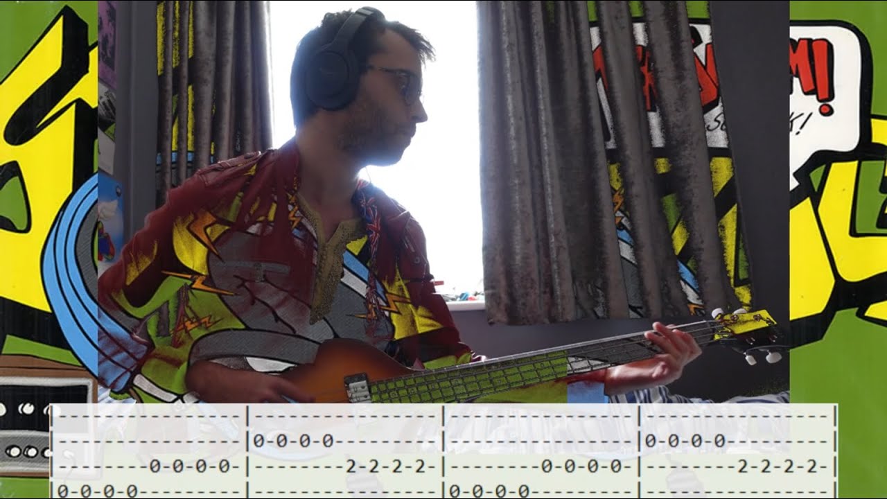 Steriogram - Walkie Talkie Man Bass cover (with Tabs) - YouTube