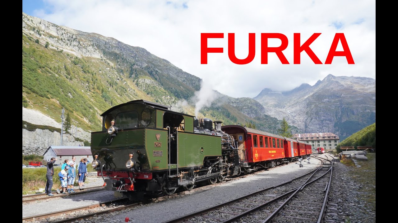 Swiss Alpine Steam - Glacier Express Route - Rack Railway - Dampfbahn ...
