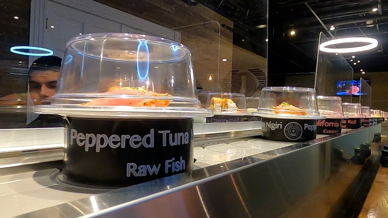 The Only Sushi Conveyor Belt Restaurant in Minnesota | Sushi Train ...
