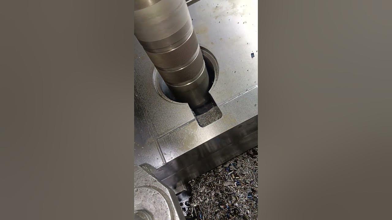 Dia 80H7 bore #jig boring by micro boring bar - YouTube