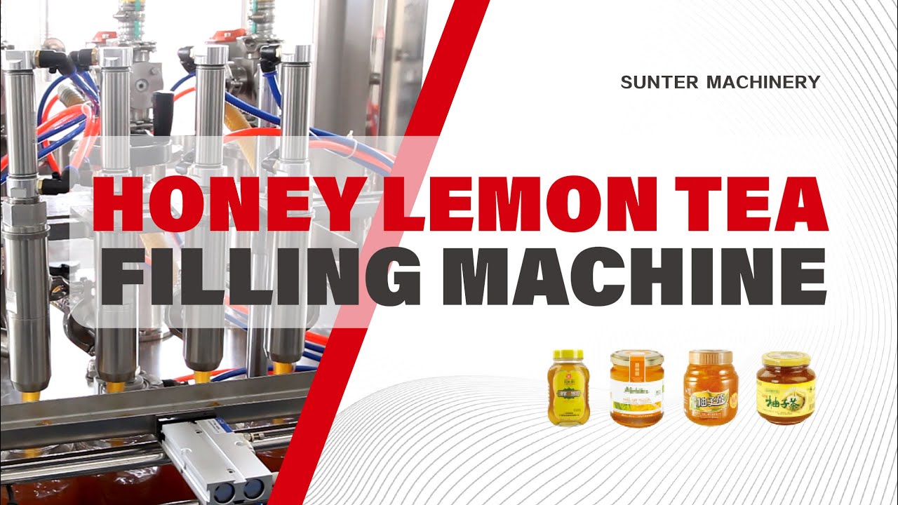 Honey Lemon Tea Filling Machine, Honey Tea Production Line, Bottling ...