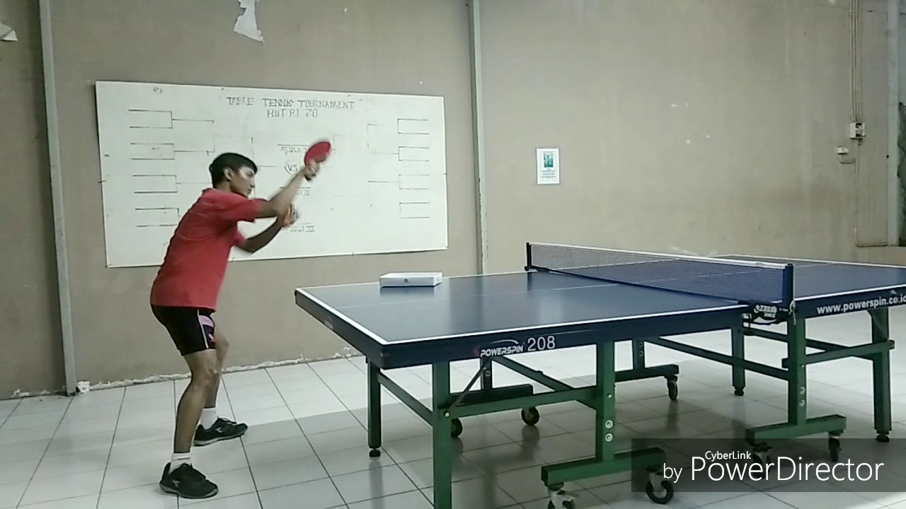 @bGun Table Tennis - Training Session (Forehand Topspin against ...