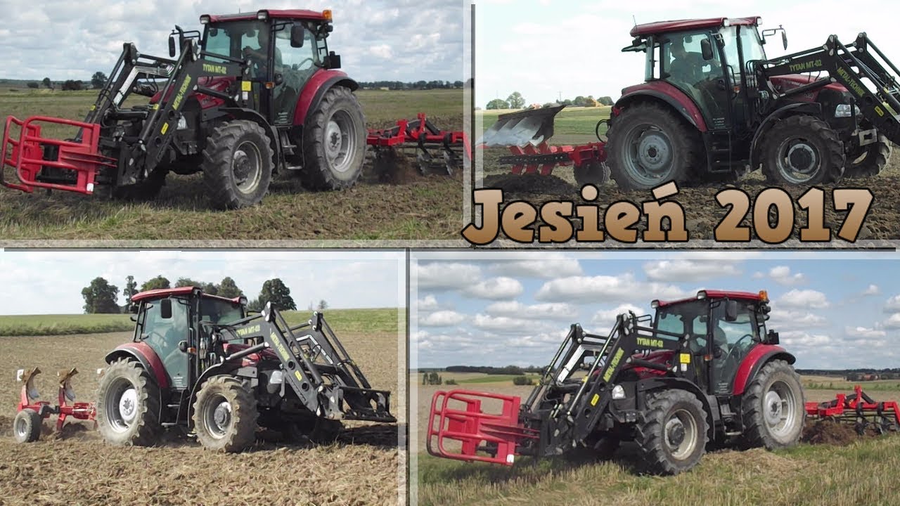 Jesień 2017 ☆Case ih Farmall 95A☆ AgroRex - YouTube