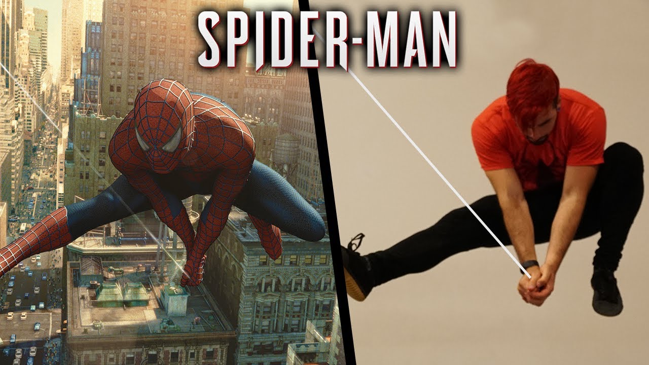 Stunts From Spiderman In Real Life (Spider-Man 2, Parkour) - YouTube