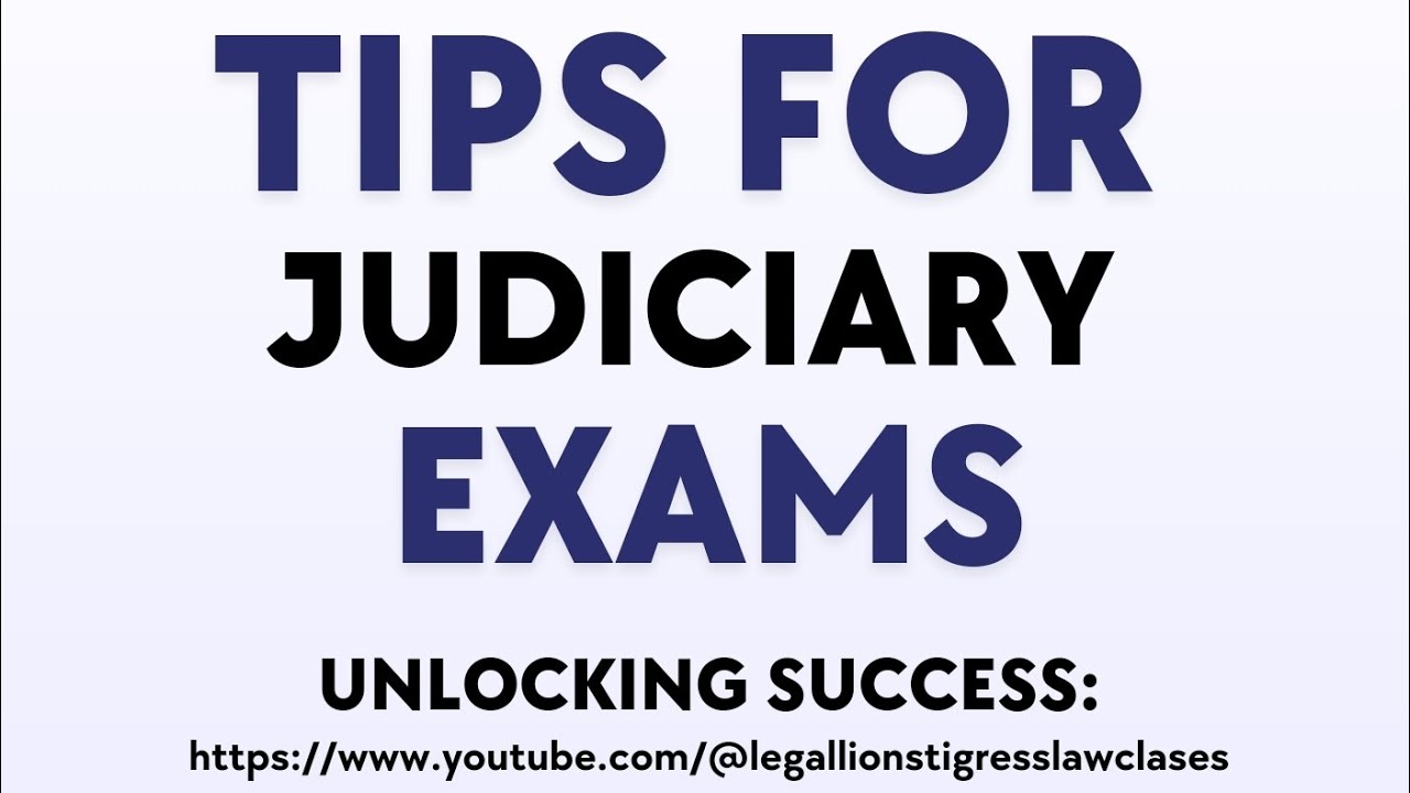 TIPS FOR CLEARING JUDICIARY EXAMS HOW MUCH TIME TO MANAGE IN JLO EXAMS ...