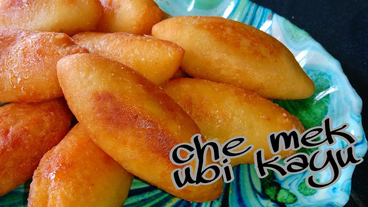 kuih Che mek molek ubi kayu lembut dan sedap | kuih tradisi - YouTube