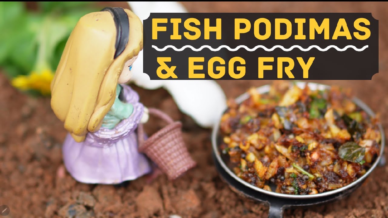 Fish podimas and Egg fry recipe #minicooking - YouTube