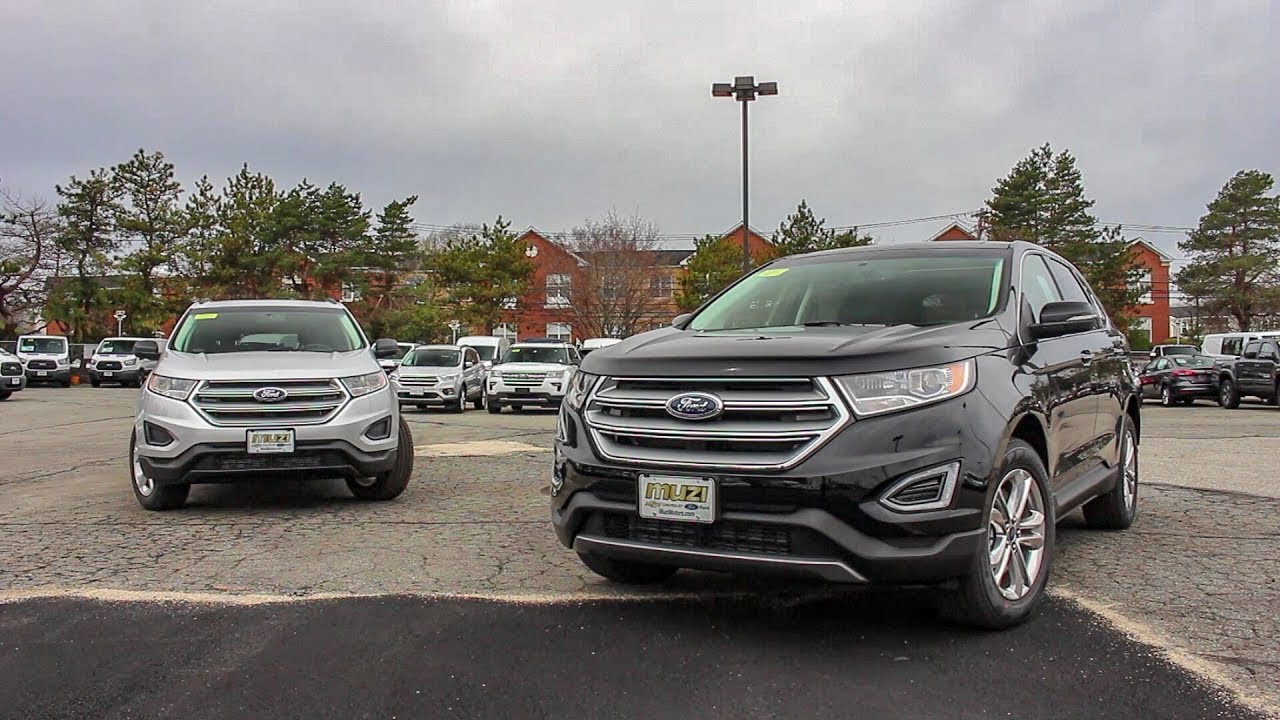 2018 Ford Edge Titanium Review - Start Up, Revs, and Walk Around - YouTube