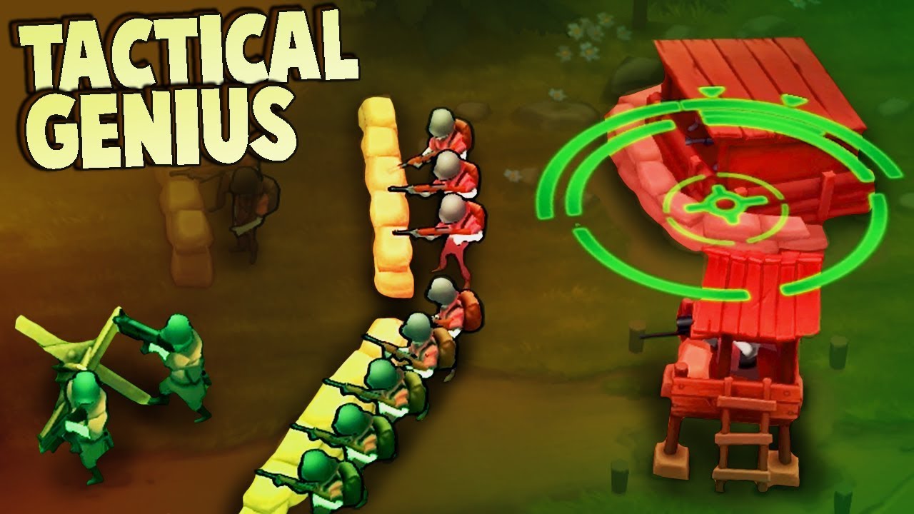 I'm a TACTICAL GENIUS! (Guns Up! Multiplayer Gameplay) - YouTube