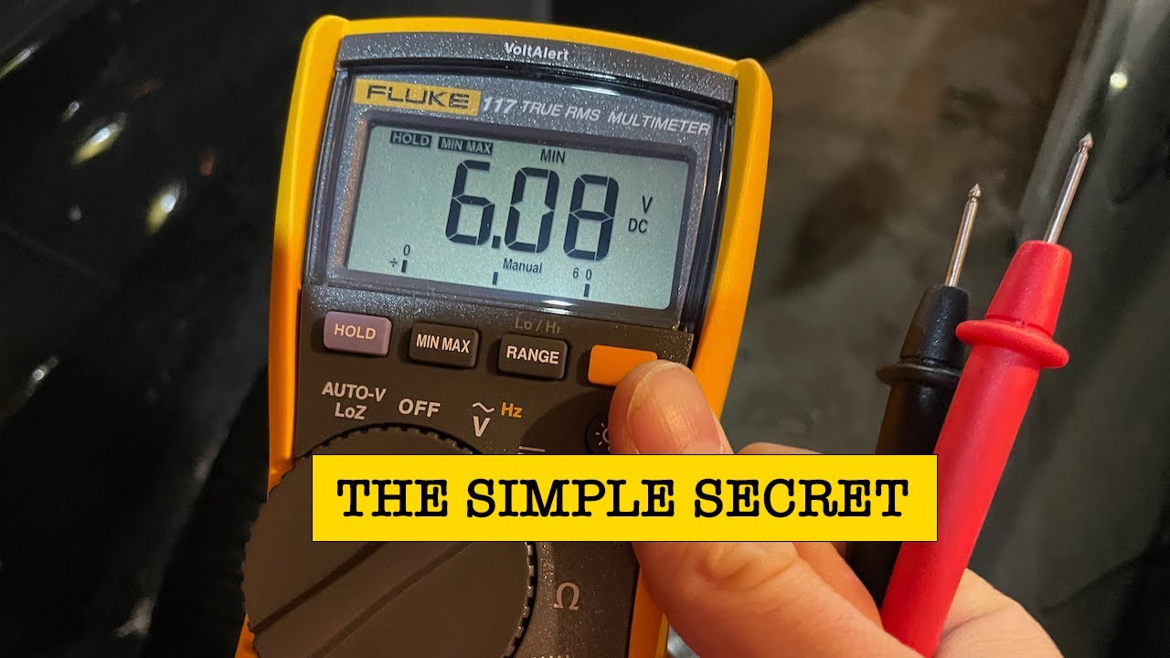 How To Test A Car Battery With A MULTIMETER YouTube how-to-test-a-car-battery-with-a-multimeter-youtube