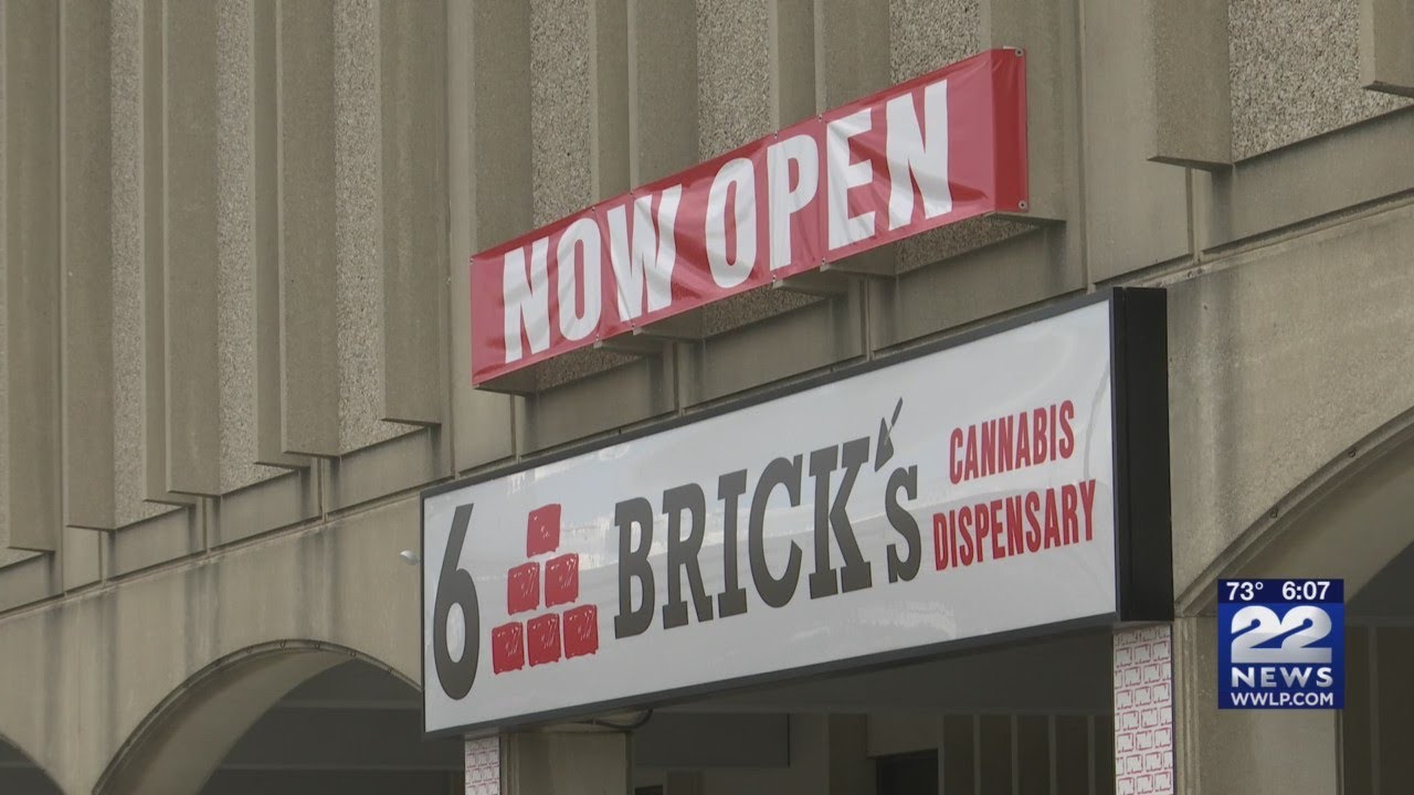 Marijuana dispensary 6 Brick's now open in Springfield - YouTube